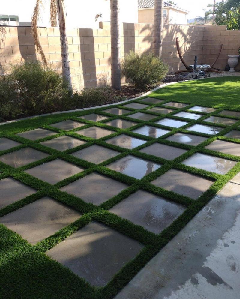Pavers & Artificial Grass Landscape Gallery, San Bernardino, CA